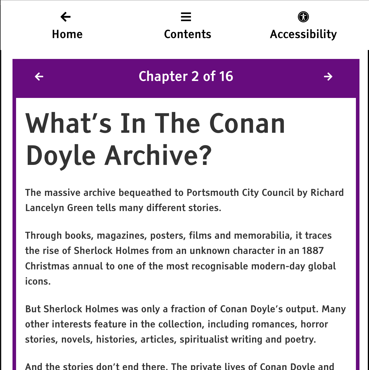 Conan Doyle Collection – Conan Doyle and his creation